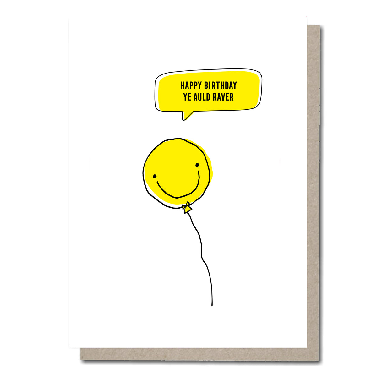 'HAPPY BIRTHDAY YE AULD RAVER' SCOTTISH CARD – Gie it Laldy | Scottish ...